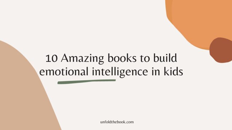 10 Amazing books to build Emotional Intelligence in Kids